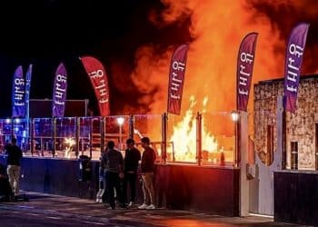 Incendio al lido Esagono: “Un gesto vigliacco”